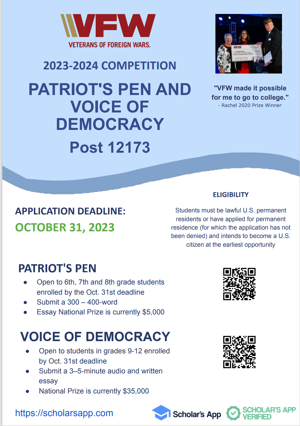 Local first place winner $300-2nd $200-3rd $100